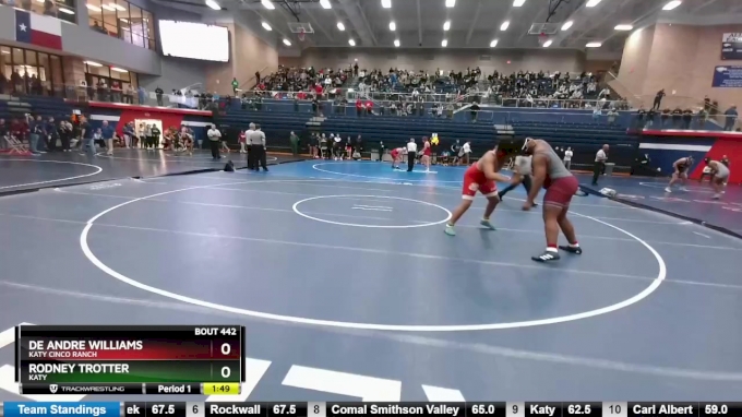 285 lbs Round 3 - Rodney Trotter, Katy vs De Andre Williams, Katy Cinco ...