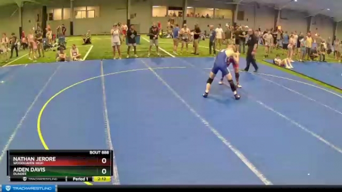 145 lbs 1st Place Match - Nathan Jerore, Woodhaven High vs Aiden Davis ...