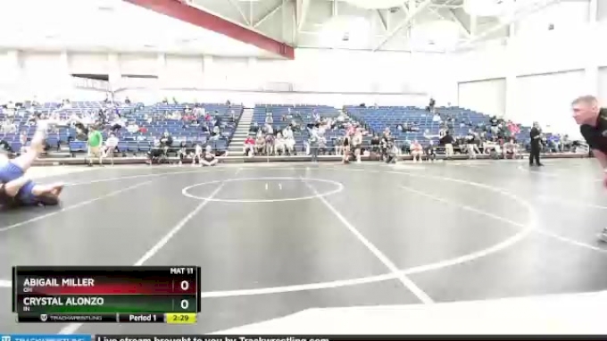 152 lbs Semifinal - Abigail Miller, OH vs Crystal Alonzo, IN