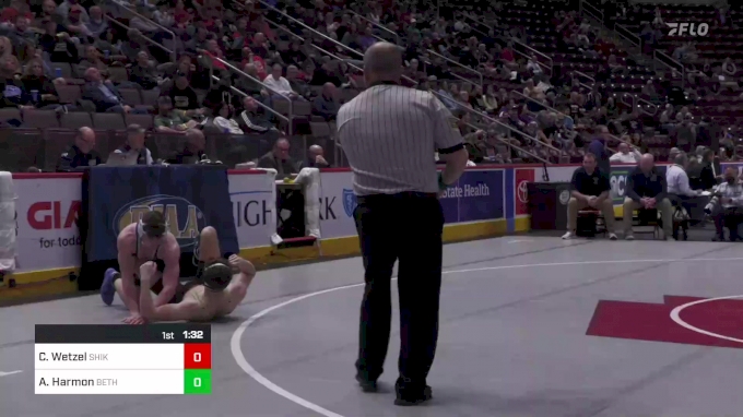 160 lbs First Round - Connor Wetzel, Shikellamy vs Andrew Harmon ...