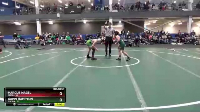 100 lbs Round 2 (6 Team) - Marcus Nagel, Delta vs Gavin Hampton, Tinora