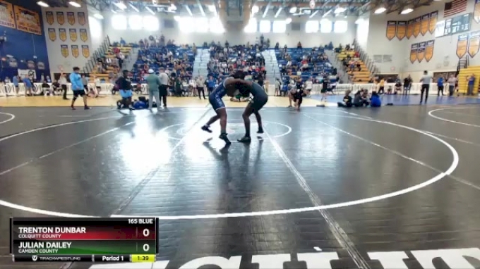 165 Blue Round 1 - Julian Dailey, Camden County vs Trenton Dunbar ...