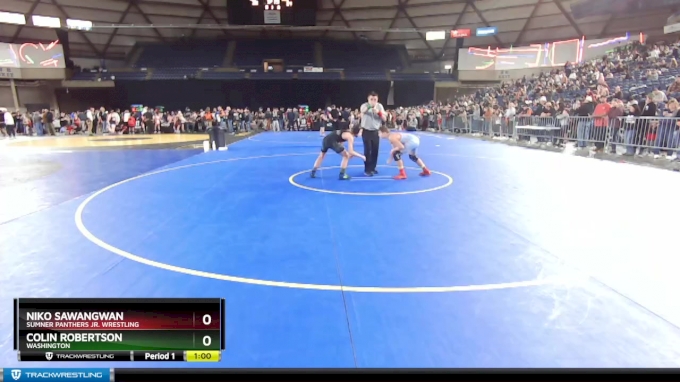 108 lbs Champ. Round 1 - Niko Sawangwan, Sumner Panthers Jr. Wrestling ...