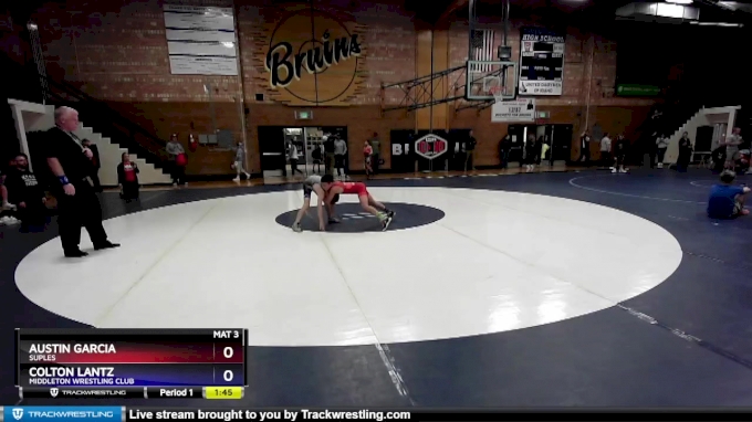 74 lbs Round 2 - Austin Garcia, Suples vs Colton Lantz, Middleton ...