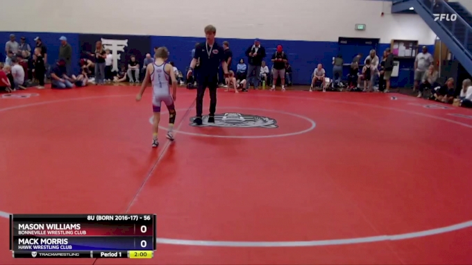 56 lbs Quarterfinal - Mack Morris, Hawk Wrestling Club vs Mason ...
