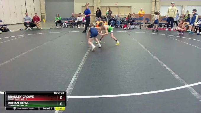 60 lbs Round 6 (8 Team) - Roman Howe, Contenders WA vs Bradley Crowe ...