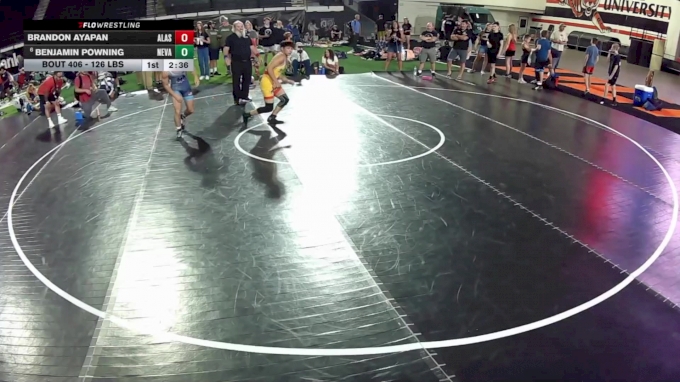 126 lbs Cons. Semis - Brandon Ayapan, Alaska vs Benjamin Powning, Nevada