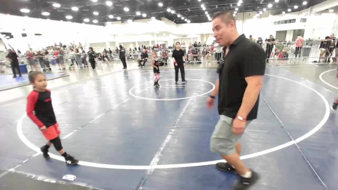 54 lbs Rr Rnd 3 - London Unpingco, One Shot Wrestling vs Violet ...