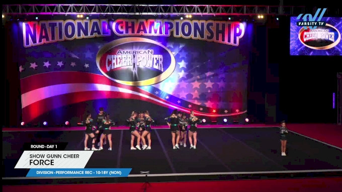Show Gunn Cheer - Force [2024 L4 Performance Rec - 10-18Y (NON) Day 1 ...