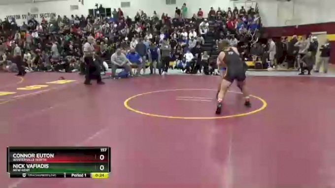 157 lbs 5th Place Match - Connor Euton, Westerville North vs Nick ...