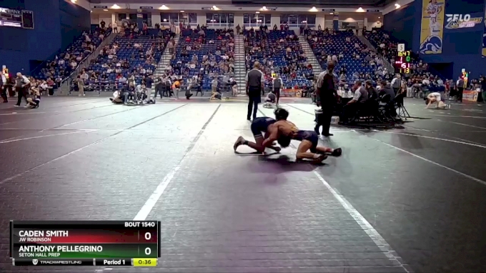 113 lbs Cons. Round 4 - Caden Smith, JW Robinson vs Anthony Pellegrino ...