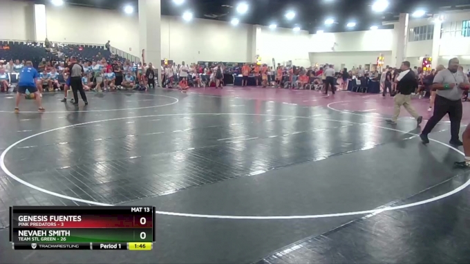 130 lbs Round 2 (8 Team) - Nevaeh Smith, Team STL Green vs Genesis ...
