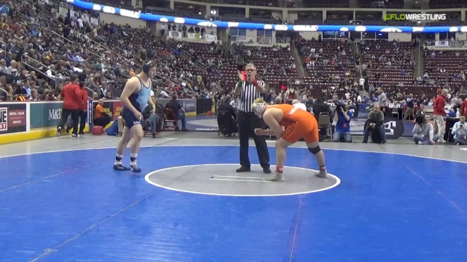 285 lbs Quarterfinal - Michael Wolfgram, Central York vs Shawn ...