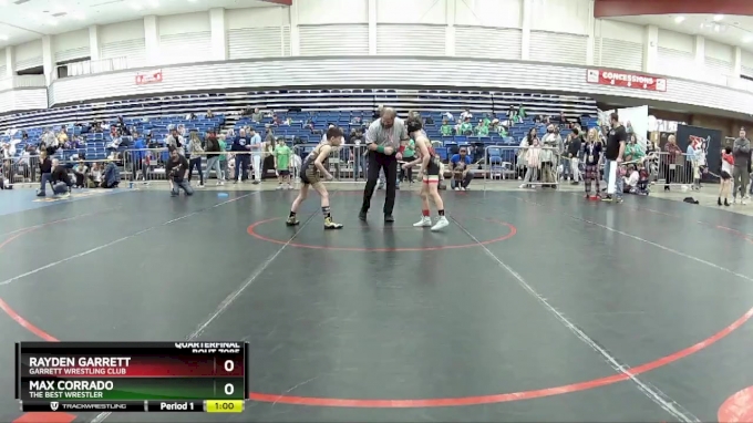59 lbs Quarterfinal - Max Corrado, The Best Wrestler vs Rayden Garrett ...