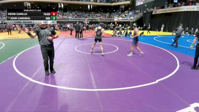 5A 138 lbs Cons. Round 1 - John Cardinal, Anna vs Kevin Carillo ...