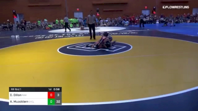 90 lbs Rr Rnd 1 - Devin Dillon, Raw (roanoke Area Wrestling) vs Ayden ...