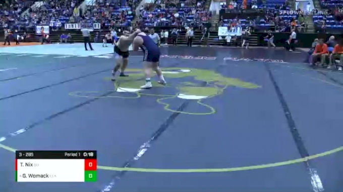 3 - 285 lbs Cons. Semi - Gavin Womack, Liberty Christian Academy vs ...
