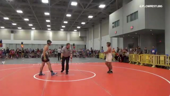195 lbs Rr Rnd 3 - Jonathan Kauffman, JC Mat Rats vs Peyton Hahn, Sons ...