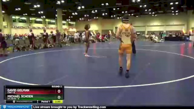 132 lbs Round 2 (10 Team) - David Gelman, CWC vs Michael Schoen, STL Blue