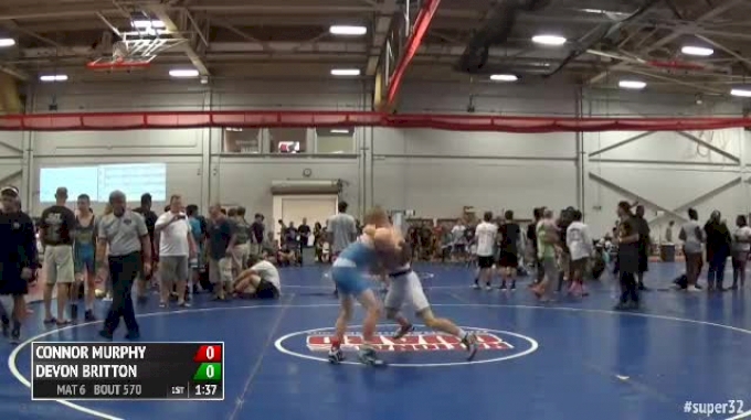 132 Semi-Finals - Connor Murphy, Wayne Valley NJ vs Devon Britton ...