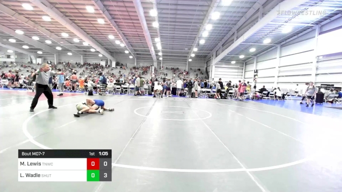 113 lbs Rr Rnd 1 - Major Lewis, Team Nauman Silver Fox vs Logan Wadle ...