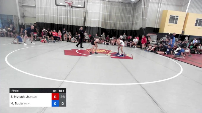 68 lbs Final - Steve Mytych, Jr., Mat Assassins Black vs Mikey Butler ...