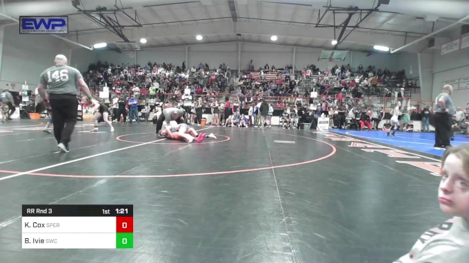 97 lbs Rr Rnd 3 - Chloe Green, HURRICANE WRESTLING ACADEMY vs Rayna ...