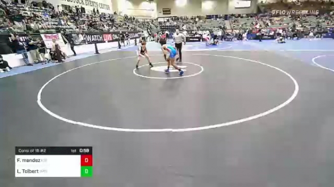 110 lbs Consi Of 16 #2 - Francisco Mendez, Institute Of Combat vs ...