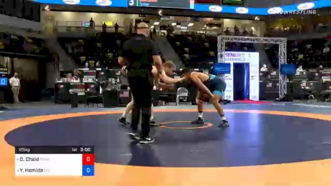 125 kg 5th Place - Daniel Chaid, TMWC / California RTC vs Youssif ...