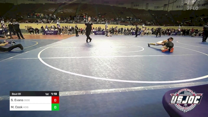 81 lbs Final - Sidda Evans, Ogden's Outlaws Wrestling Club vs Millie ...