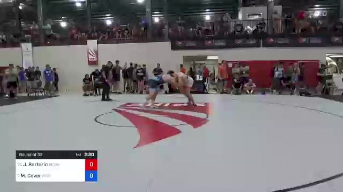125 kg Round Of 32 - Jacob Sartorio, Boone RTC vs Matthew Cover ...