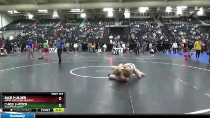 170 lbs Cons. Semi - Jace Mulder, Arena Wrestling Academy vs Chris ...