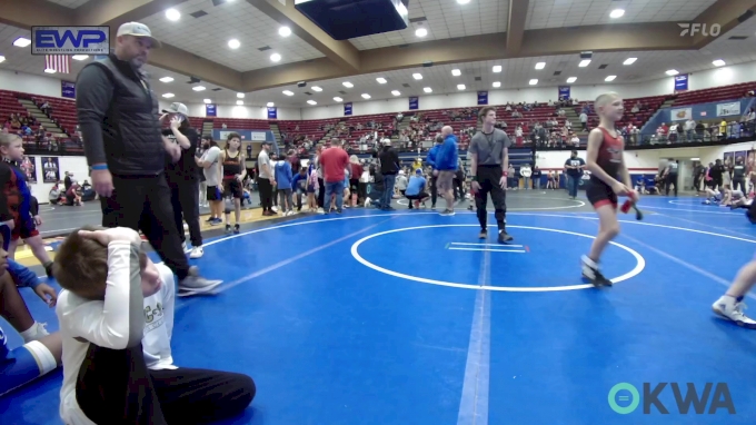 70 lbs Consolation - Jemma Jones, Cyril Youth Wrestling vs Kataleena ...