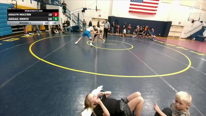 145 lbs 1st Place Match - Turner Geis, Worland Middle School vs Connor ...