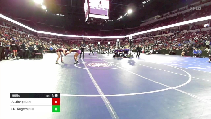 155 lbs Round Of 16 - Angelina Jiang, Gunn vs Nisa Rogers, Righetti