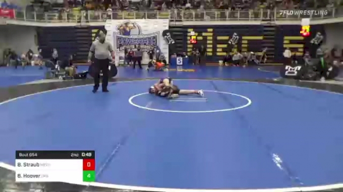 115 lbs Round Of 32 - Benjamin Straub, M2TC vs Brandon Hoover, Spa