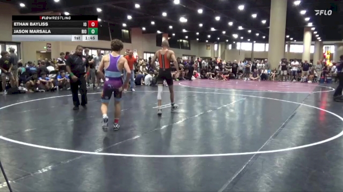 113 lbs Round 2 (6 Team) - Ethan Bayliss, Indiana Outlaws vs Jason ...