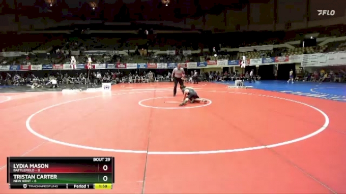 113 lbs Placement (16 Team) - Lydia Mason, Battlefield vs Tristan ...