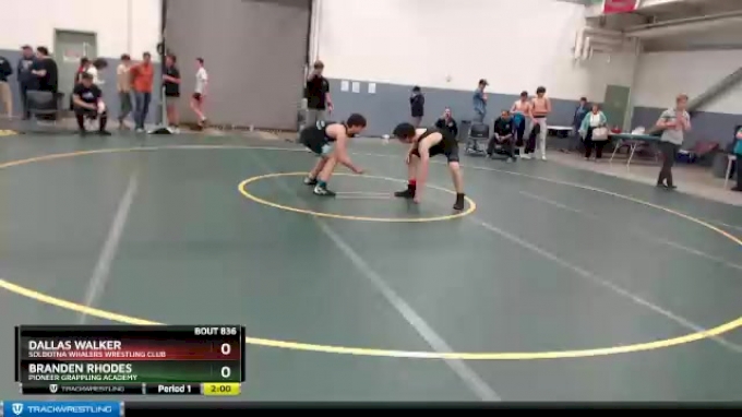 160 lbs Final - Branden Rhodes, PIONEER GRAPPLING ACADEMY vs Dallas ...