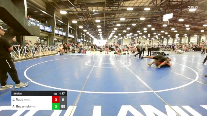 285 lbs Rr Rnd 2 - Junior Rudd, Team Nauman White vs Austin Buczynski ...