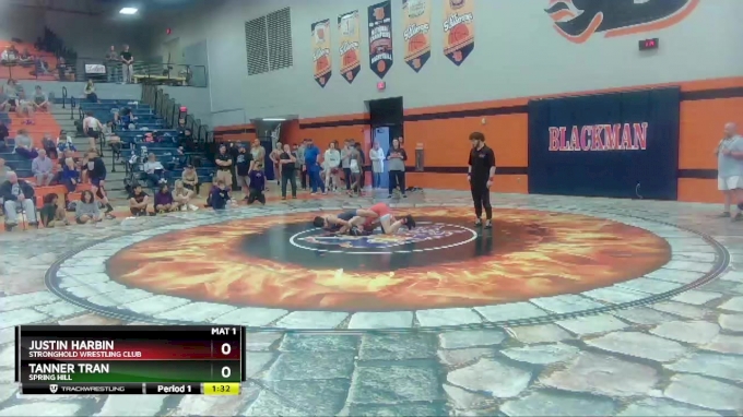 106 lbs Semifinal - Tanner Tran, Spring Hill vs Justin Harbin ...