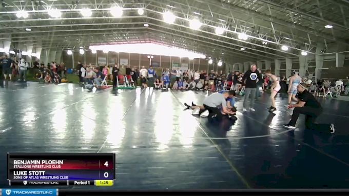 120 lbs Quarterfinal - Benjamin Ploehn, Stallions Wrestling Club vs ...