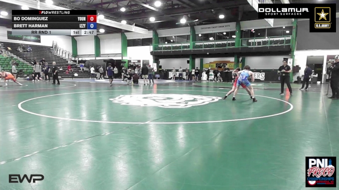 132 kg Rr Rnd 1 - Bo Dominguez, Young Guns Nashville Wrestling vs Brett ...