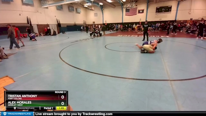 147-149 lbs Round 3 - Tristan Anthony, Fort Collins vs Alex Morales ...