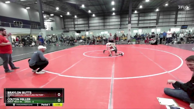 75 lbs Round 4 (6 Team) - Braylon Butts, NORTH CAROLINA WRESTLING ...