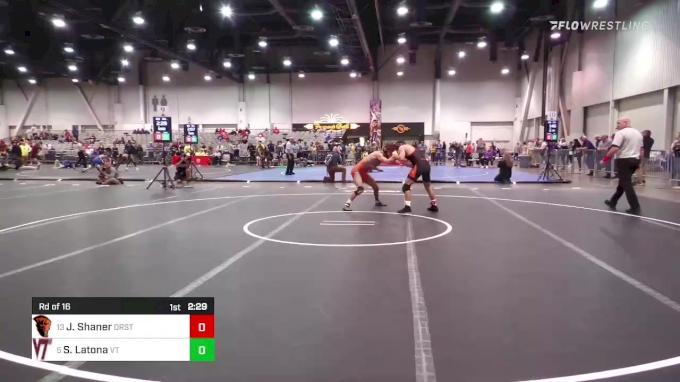 133 lbs Rd Of 16 - Jason Shaner, Oregon State vs Sam Latona, Virginia Tech