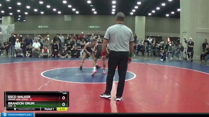 125 lbs Placement Matches (16 Team) - Esco Walker, Grand View (Iowa) vs ...
