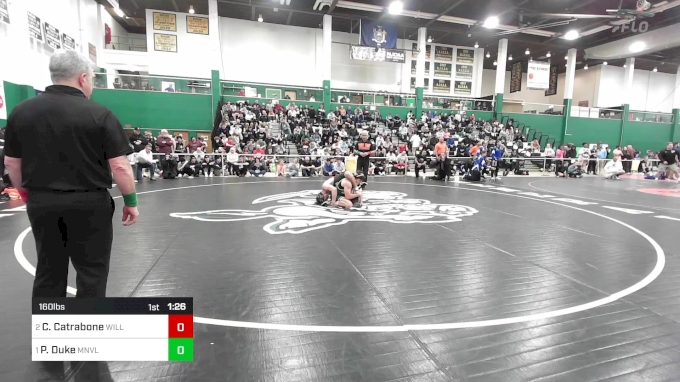 160 lbs Final - Cameron Catrabone, Williamsville North-east vs Pj Duke ...