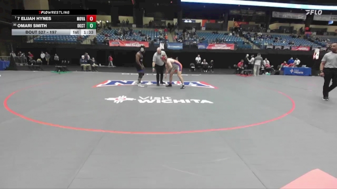197 lbs 7th Place Match - 7 Elijah Hynes, Missouri Valley vs Omari ...