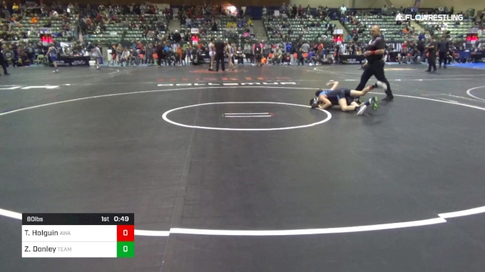 80 lbs Consi Of 8 #2 - Tommy D Holguin, AWA vs Zane Donley, Team OKWA